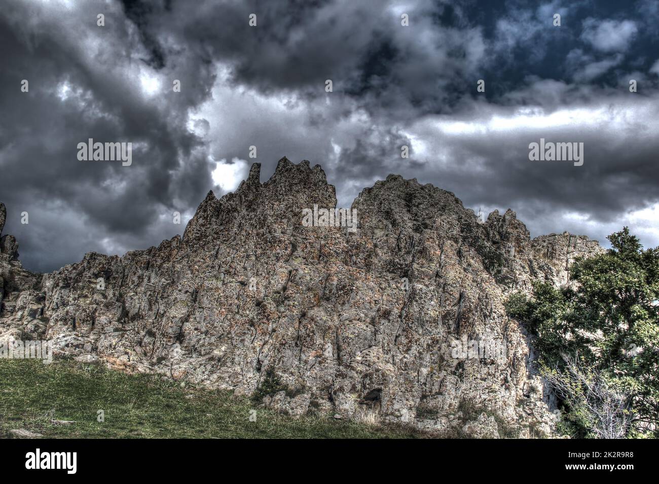 Ancient Observatory Kokino Stock Photo - Alamy