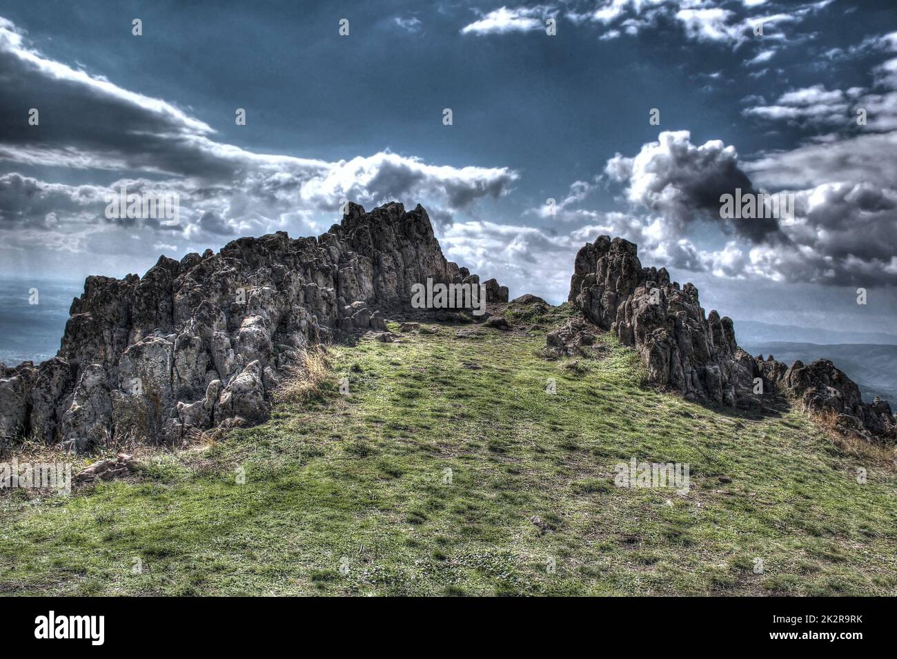 Ancient Observatory Kokino Stock Photo - Alamy