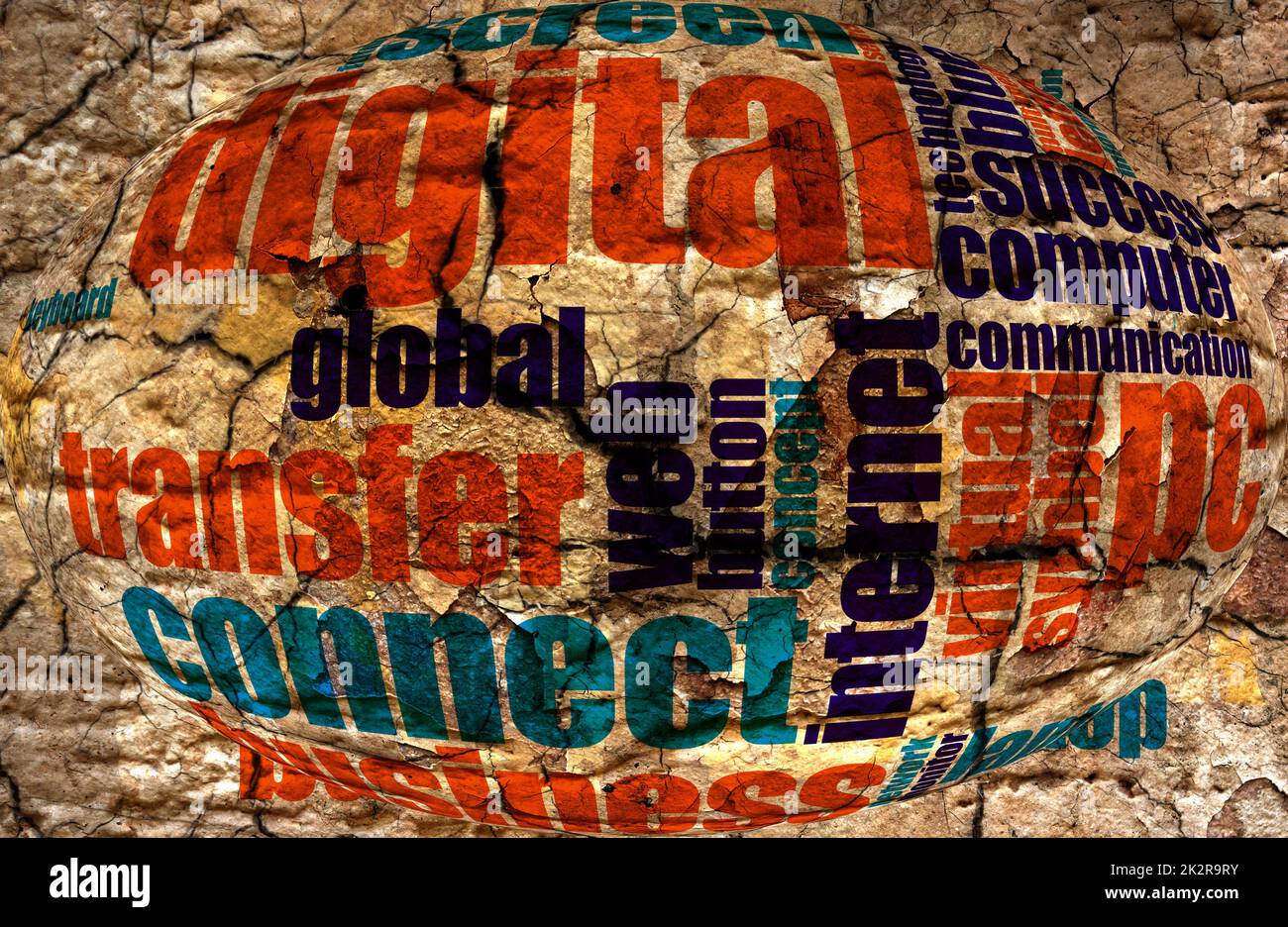 Internet word cloud Stock Photo - Alamy