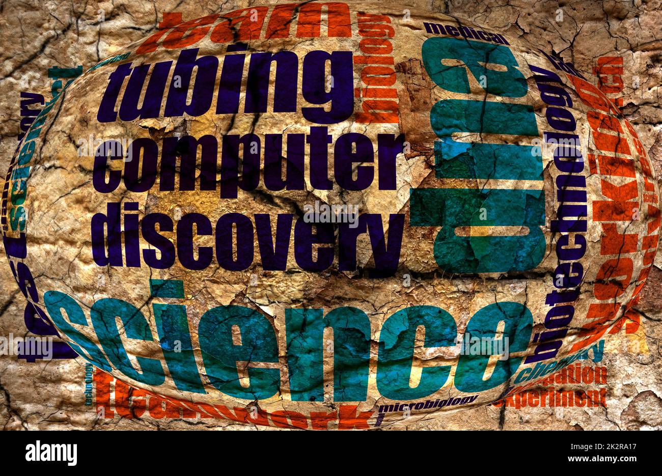 Science word cloud Stock Photo - Alamy