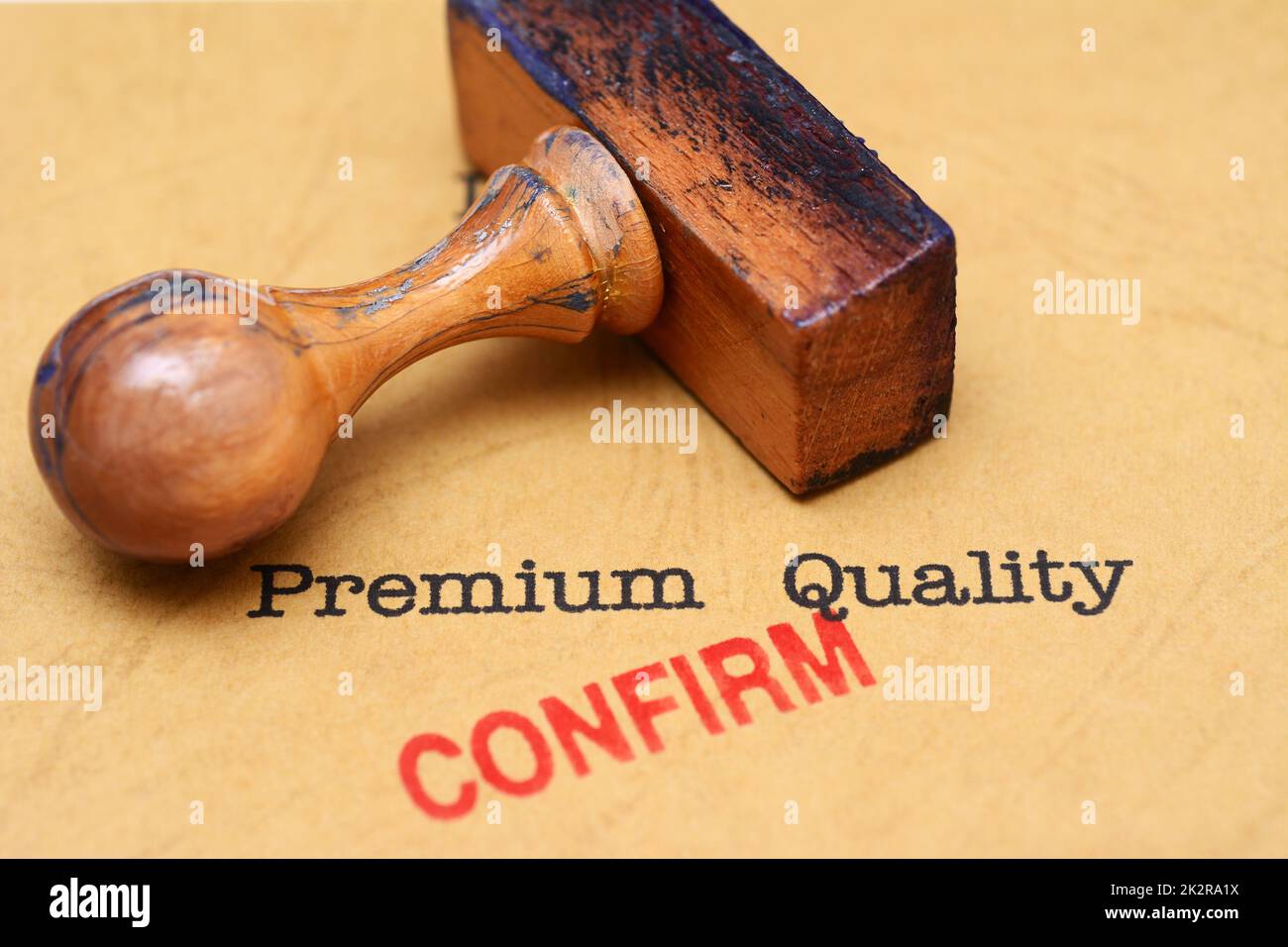 Premium quality - confirm Stock Photo - Alamy