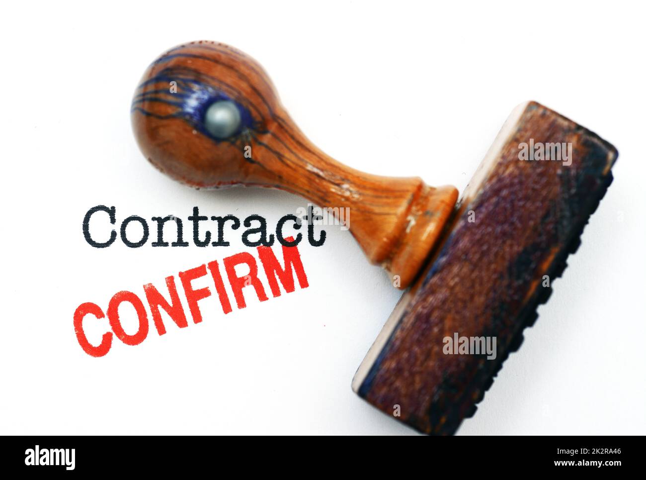 Confirmation of contract hi-res stock photography and images - Alamy