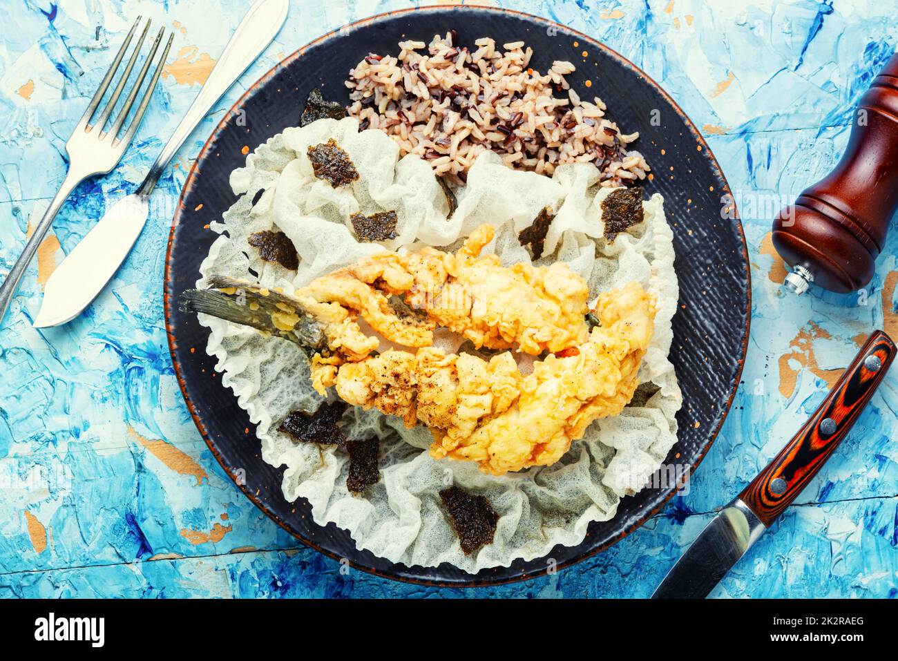 Plate delicious sea bass hi-res stock photography and images - Alamy