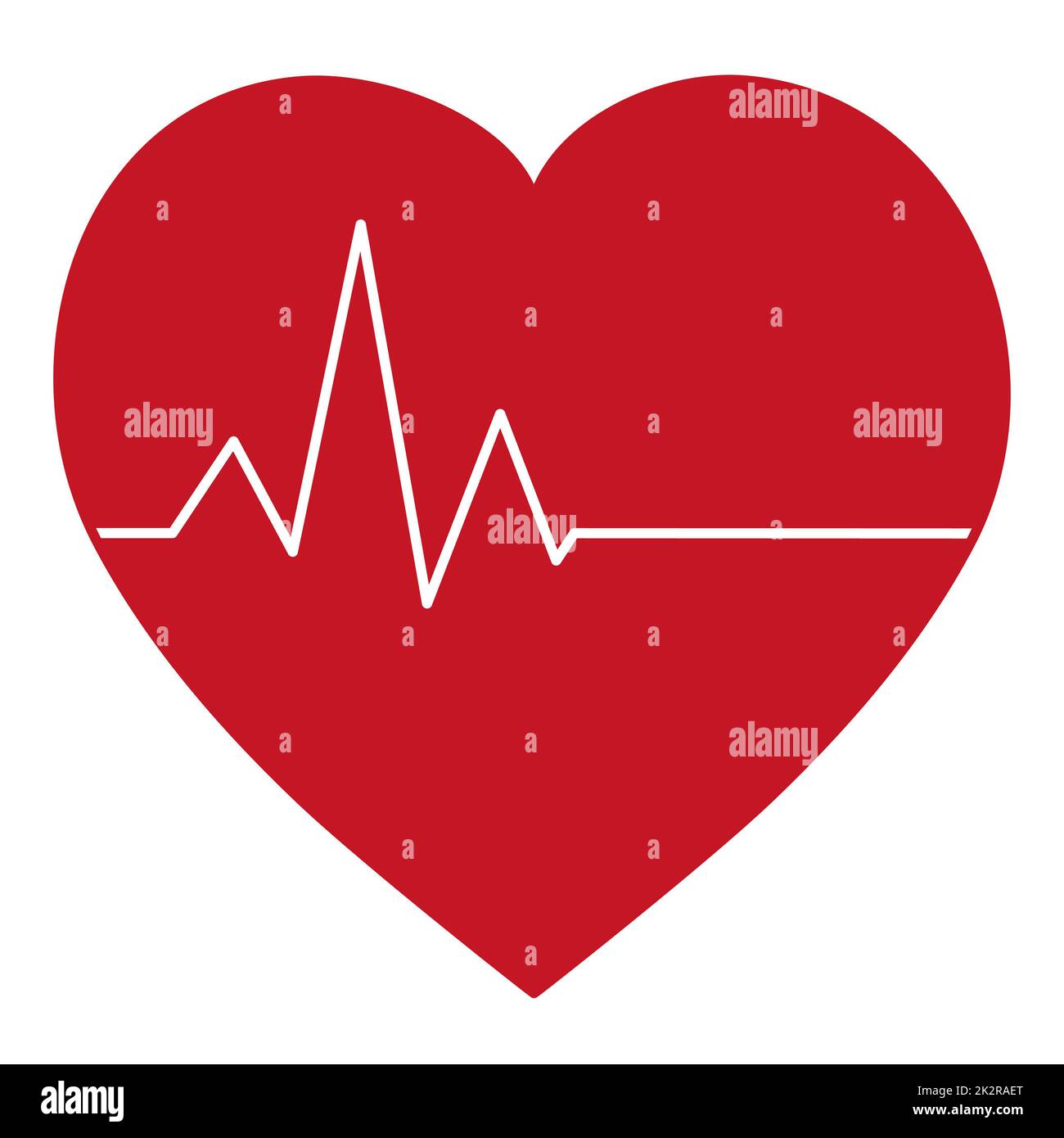 Heart rate ecg Cut Out Stock Images & Pictures - Alamy