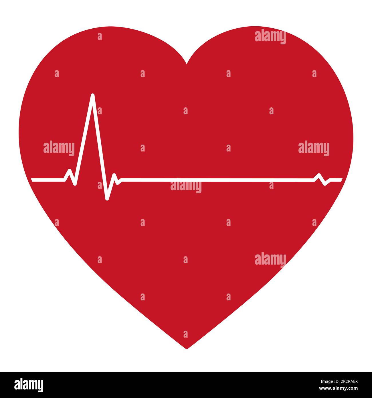 Vector illustration white red icon Cut Out Stock Images & Pictures - Alamy