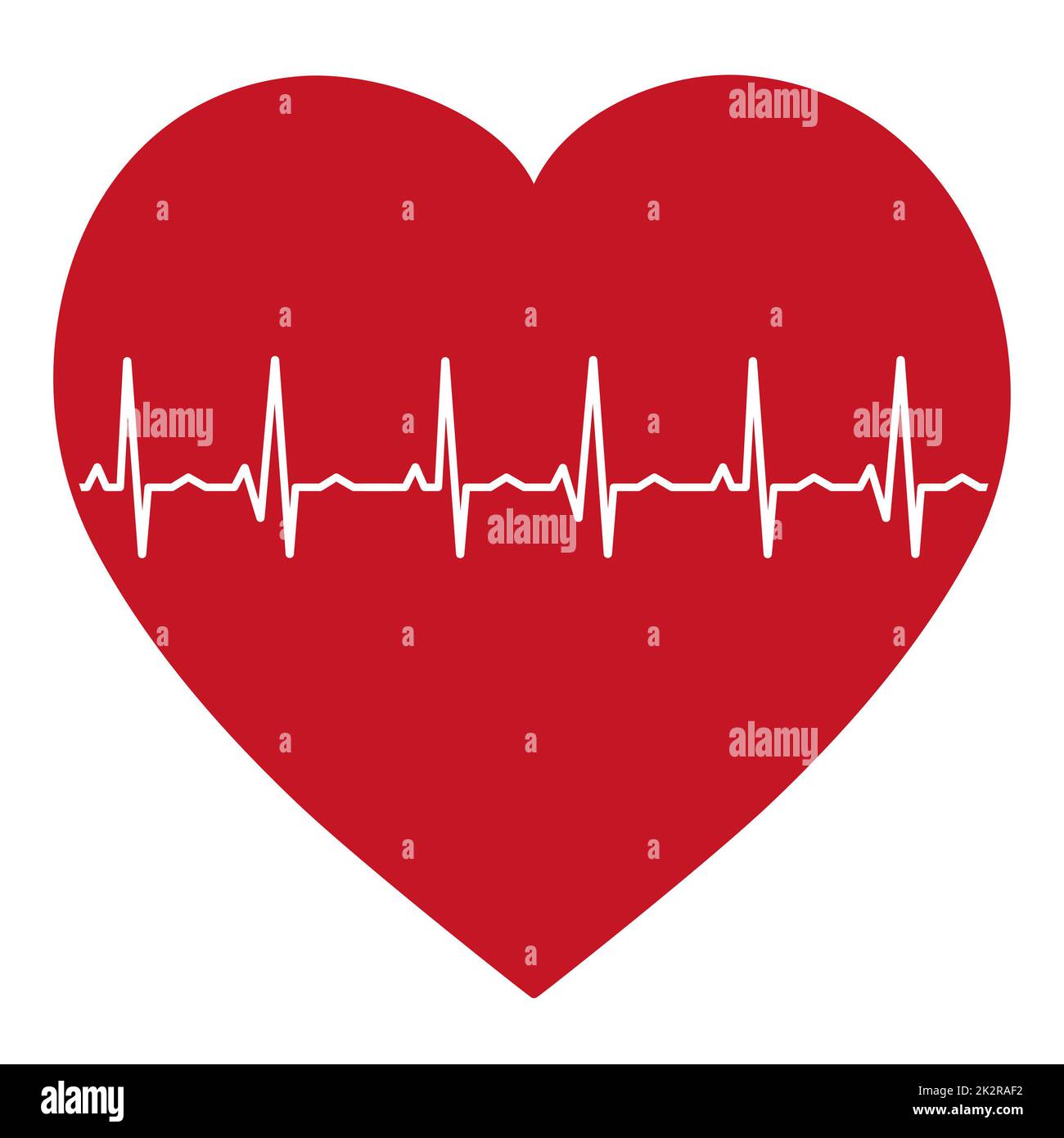 Vector illustration white red icon Cut Out Stock Images & Pictures - Alamy