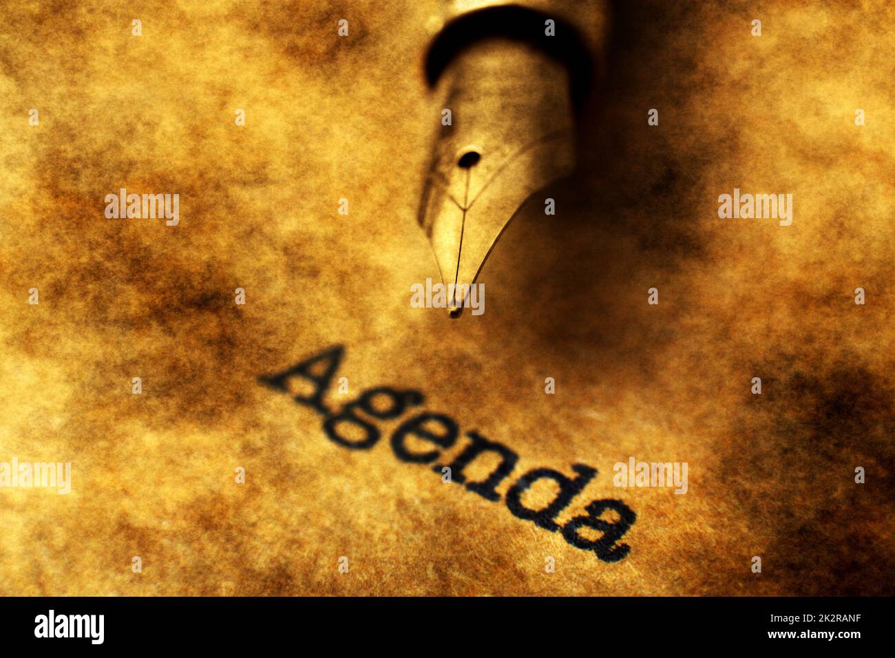 Clear agenda hi-res stock photography and images - Alamy