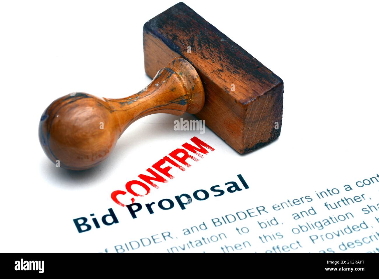 Approval bid hi-res stock photography and images - Alamy