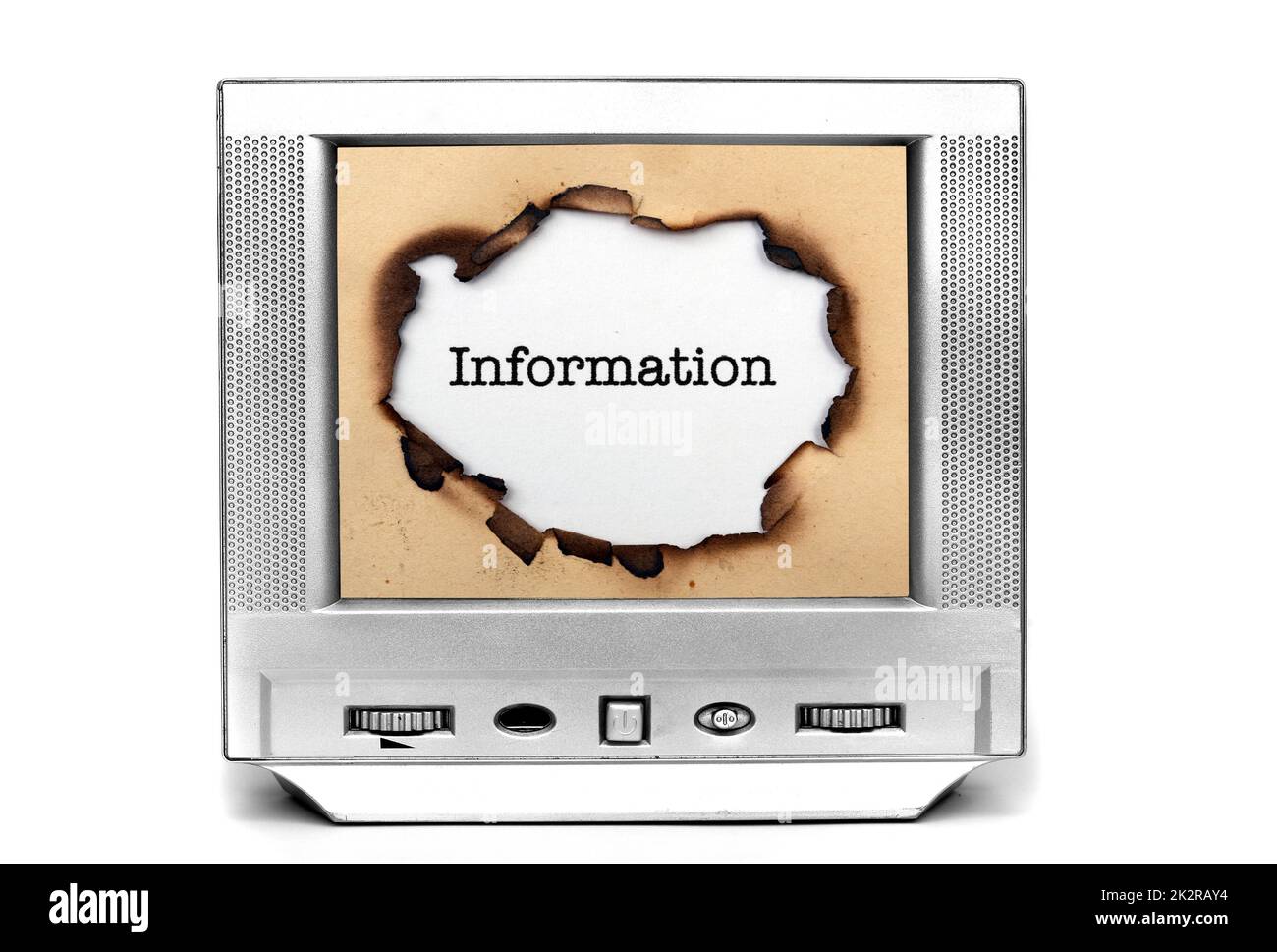 Information on TV Stock Photo - Alamy