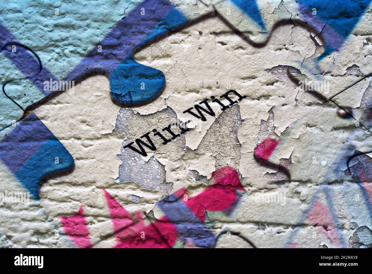 Win Win puzzle concept Stock Photo - Alamy