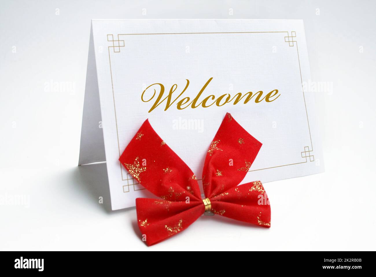 Welcome card hi-res stock photography and images - Alamy