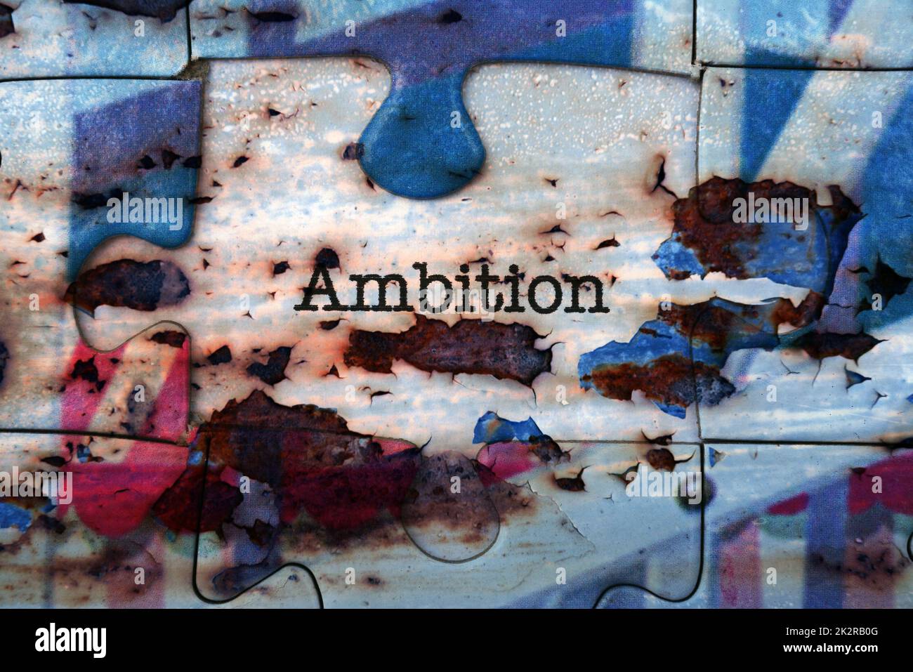 Puzzle pieces word success hi-res stock photography and images - Alamy