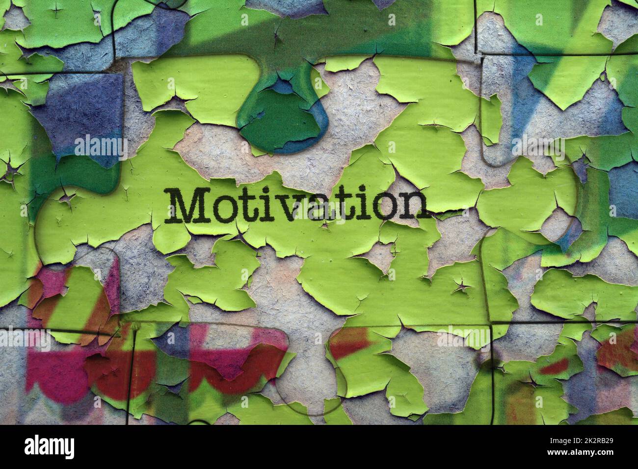 Motivation puzzle concept Stock Photo - Alamy