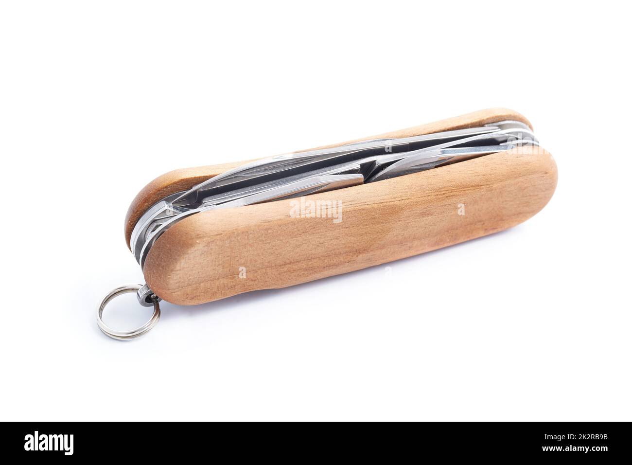 Closed steel pocket knife Cut Out Stock Images & Pictures - Alamy