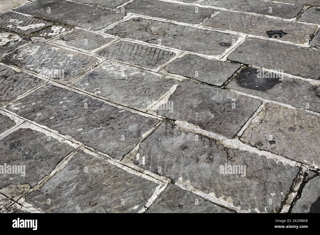Stone Pavement Pattern Stock Photo - Alamy