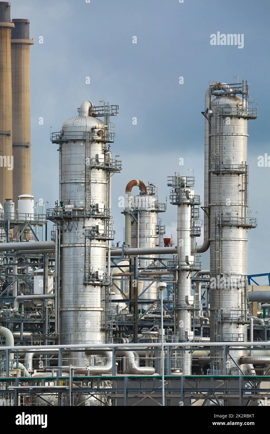 Industrial complex pipes hi-res stock photography and images - Alamy