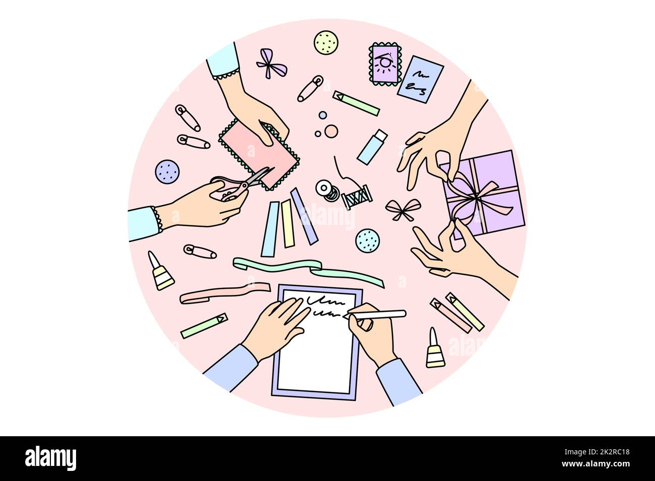 Education workshop activity Cut Out Stock Images & Pictures - Alamy