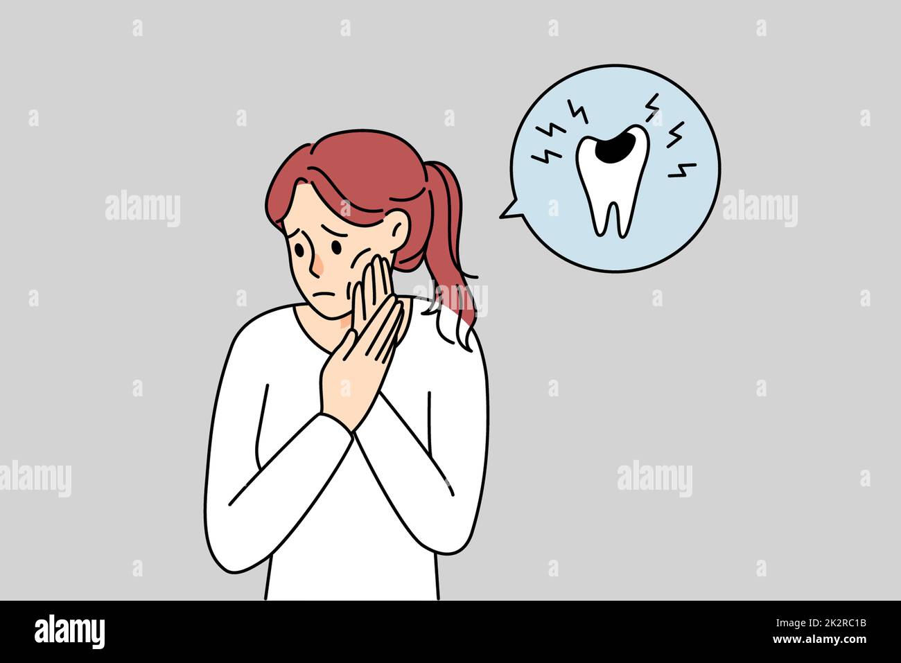 Toothache inflammation hi-res stock photography and images - Alamy