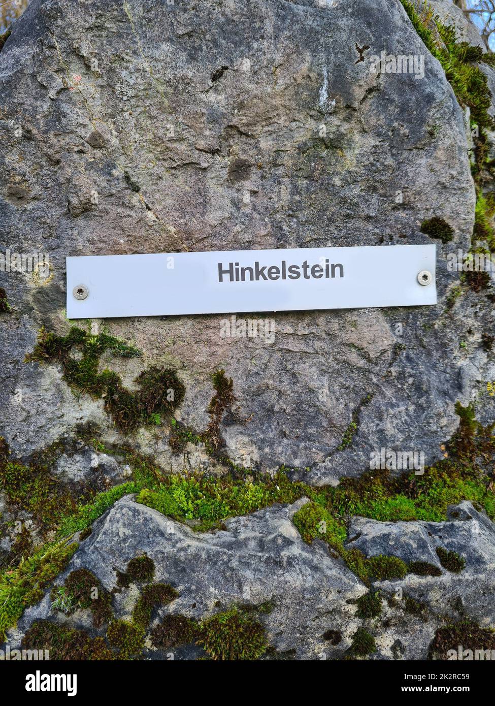 Menhir megalithic stone i Stock Photo - Alamy