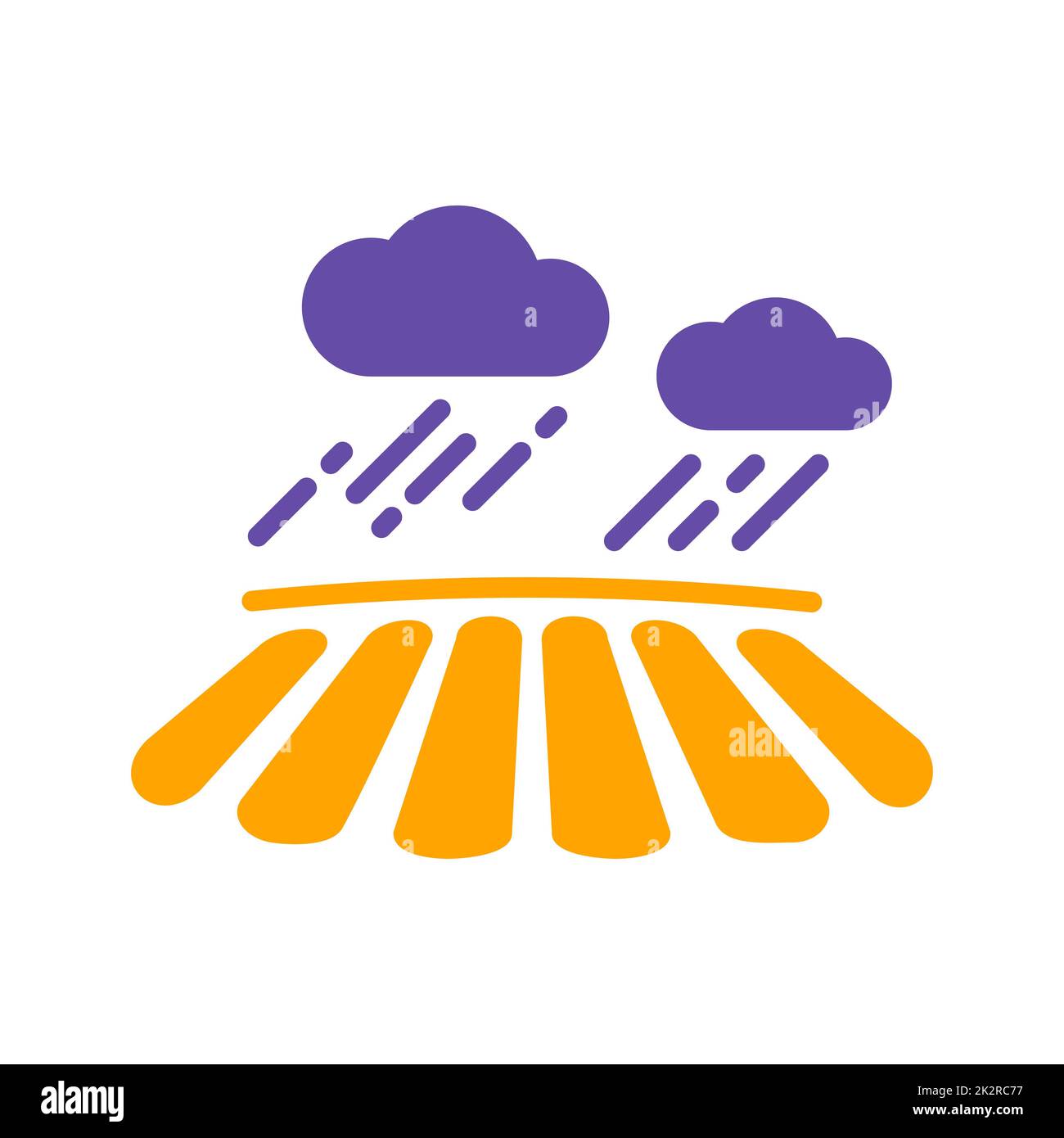 Symbol cloud rain Cut Out Stock Images & Pictures - Alamy