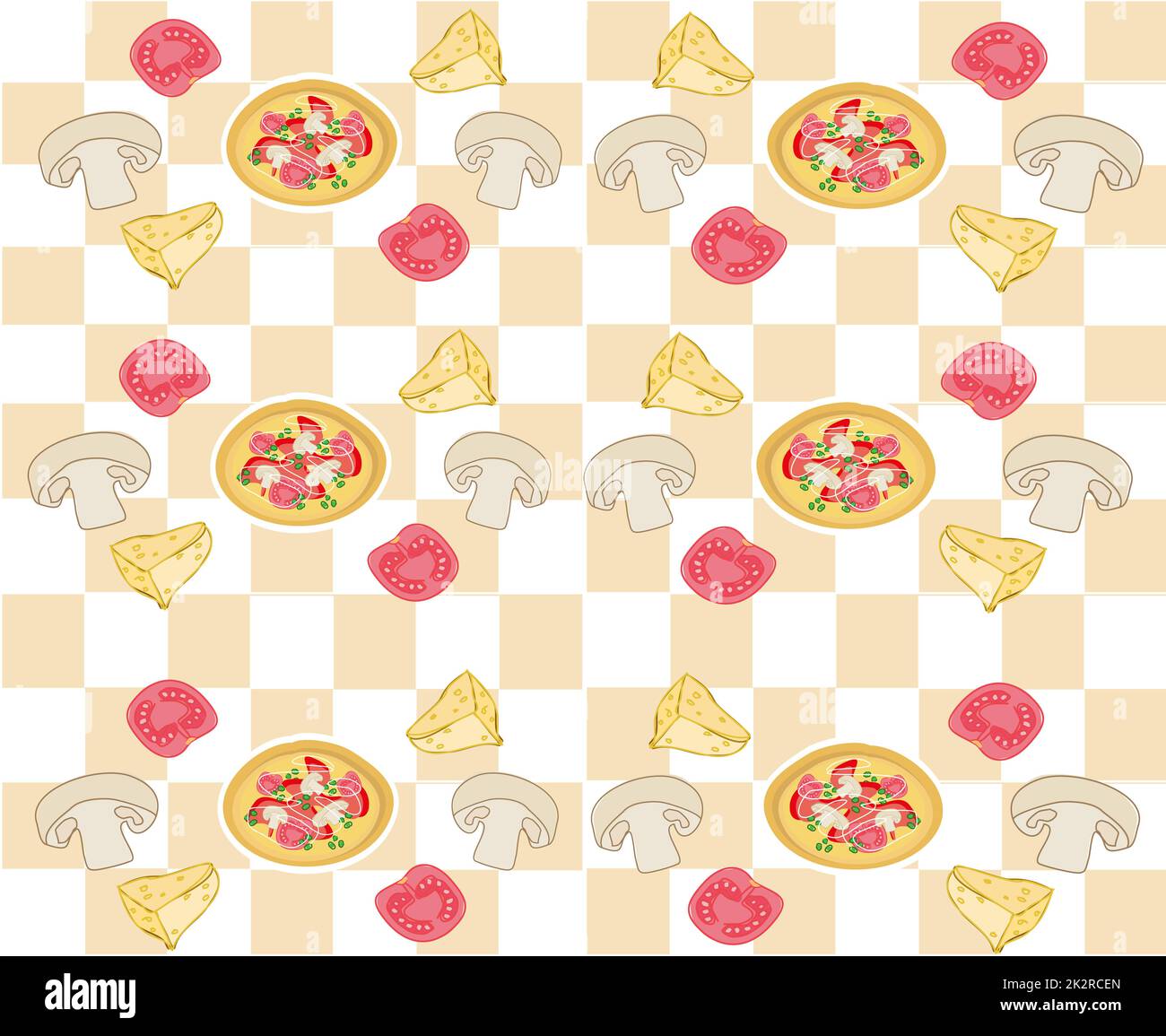 Pizza retro background Stock Photo - Alamy