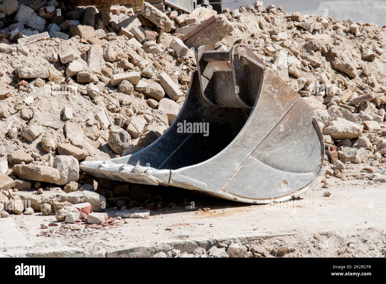 Demolition vehicle hi-res stock photography and images - Alamy