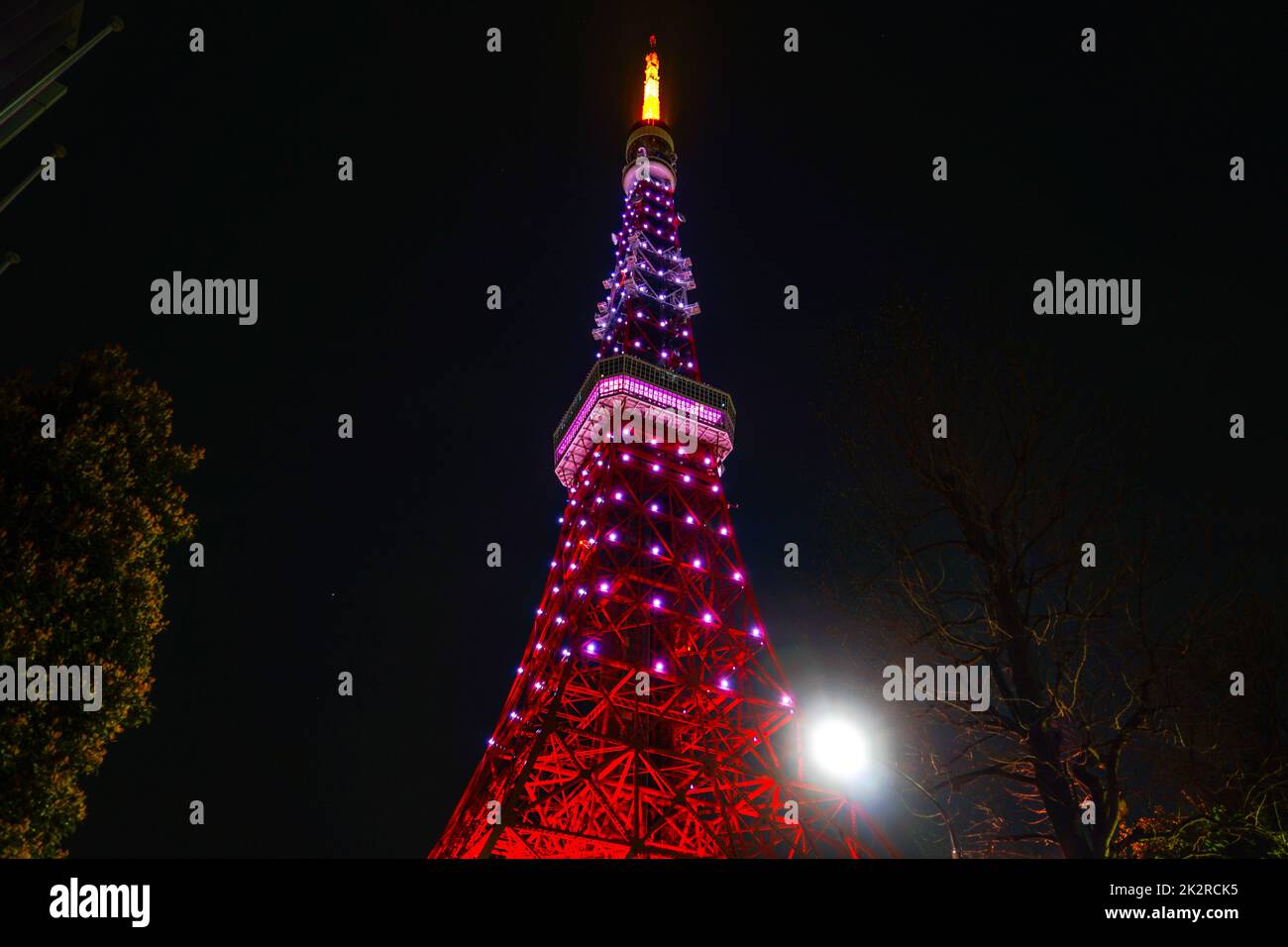 Tokyo tower light up hi-res stock photography and images - Alamy