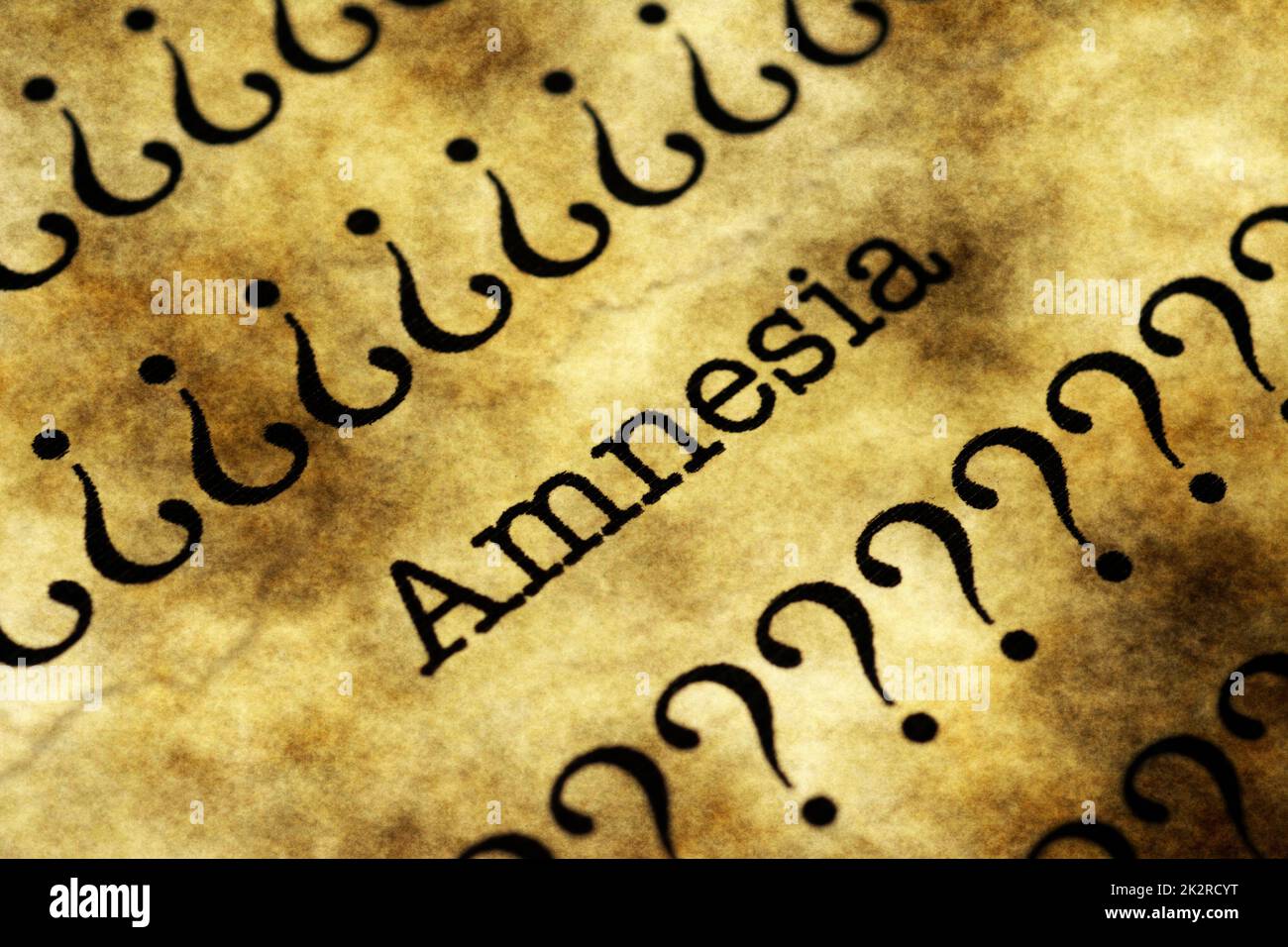 Amnesia disorder hi-res stock photography and images - Alamy