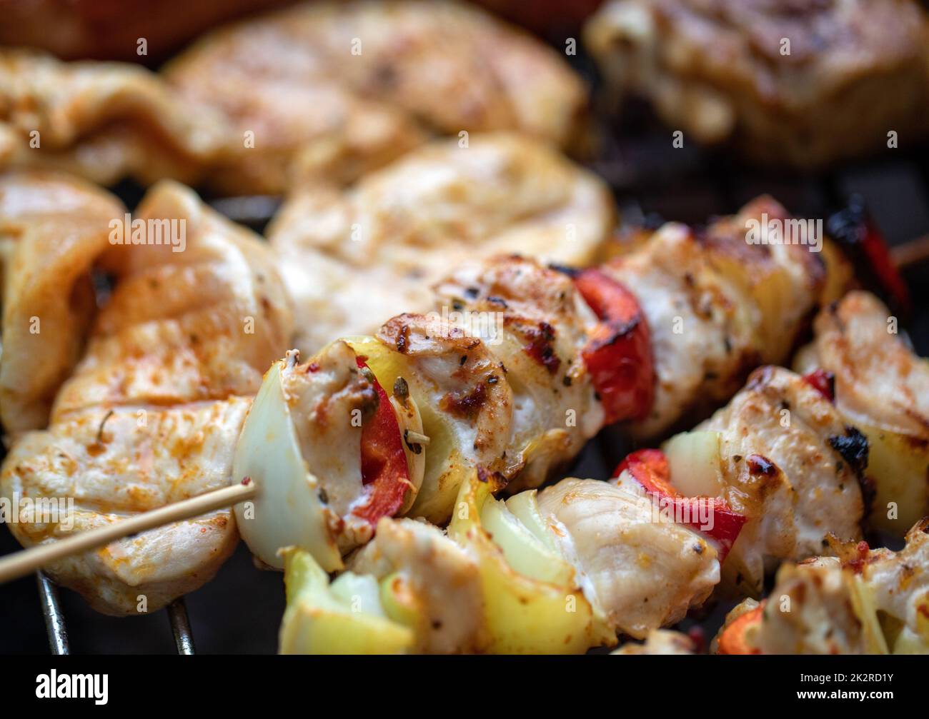 Barbecue grill grilled meat hi-res stock photography and images - Alamy
