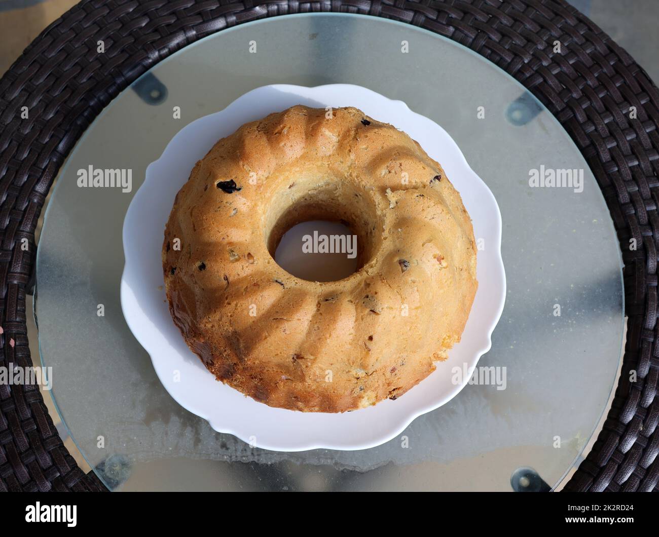 Traditional Ukrainian Easter Cake Kulich Stock Photo - Alamy