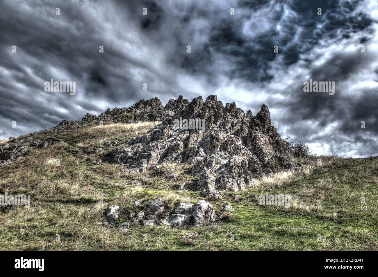 Ancient Observatory Kokino Stock Photo - Alamy