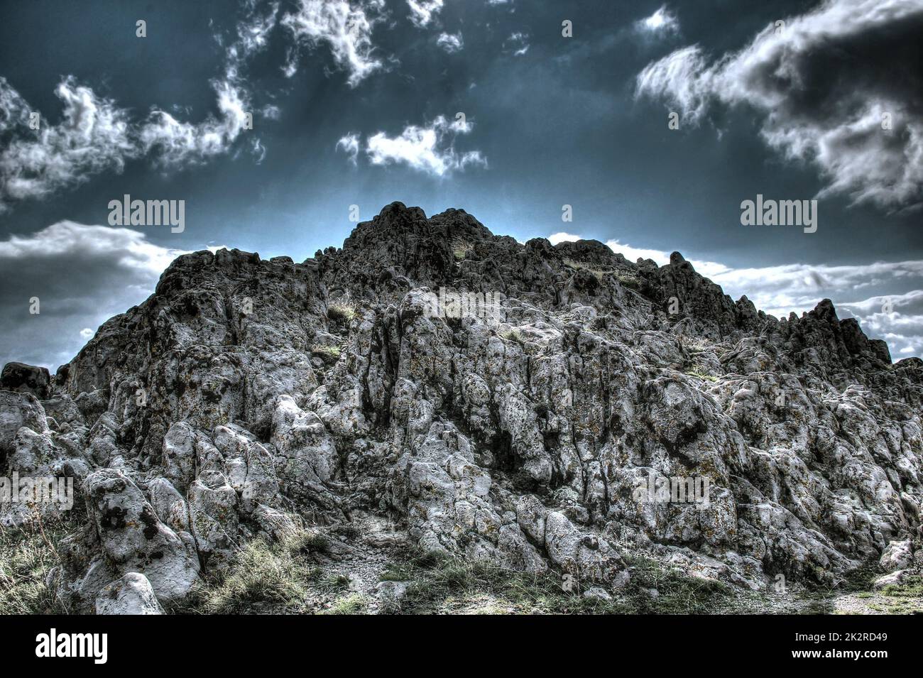 Ancient Observatory Kokino Stock Photo - Alamy