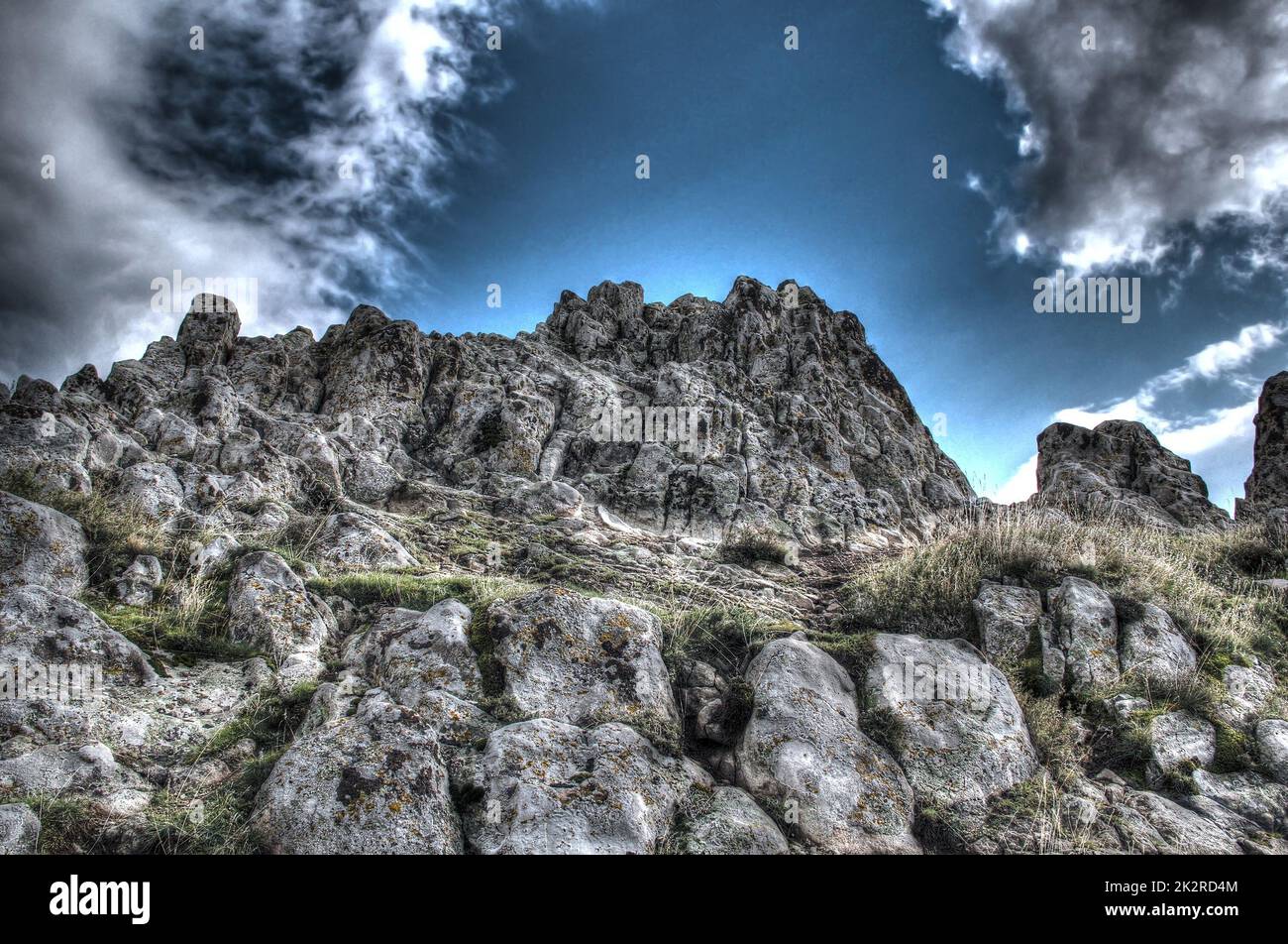 Ancient Observatory Kokino Stock Photo - Alamy