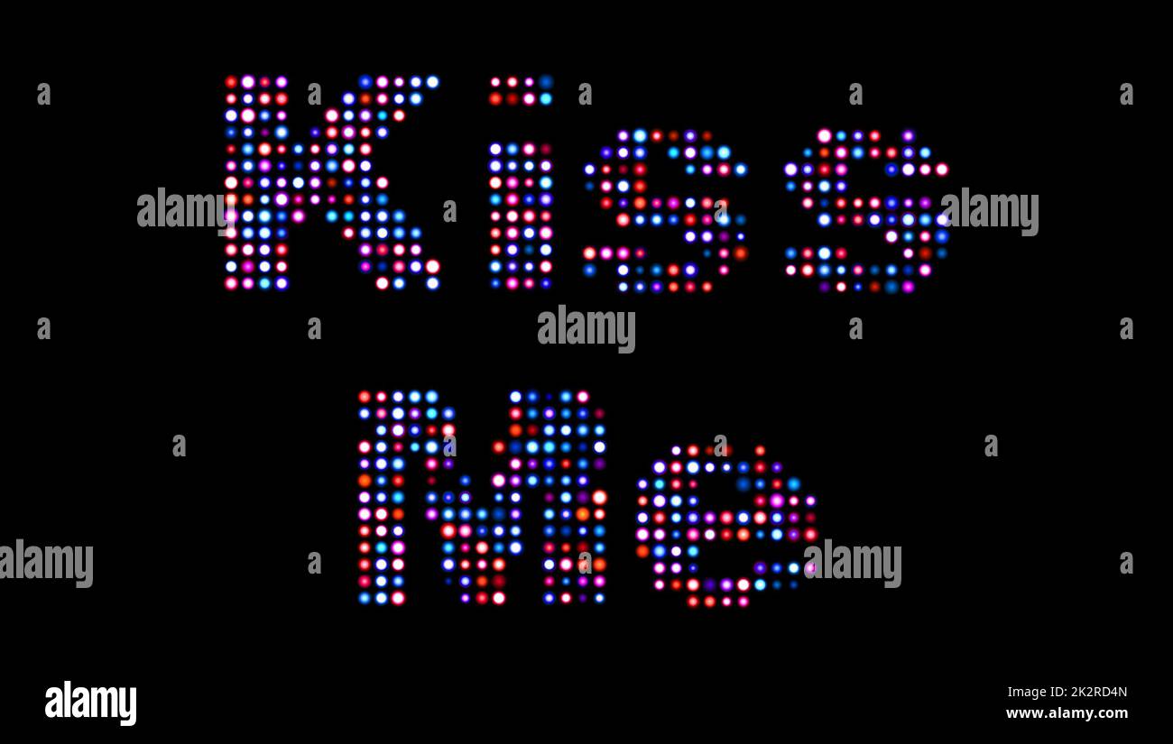 Kiss sign hi-res stock photography and images - Alamy