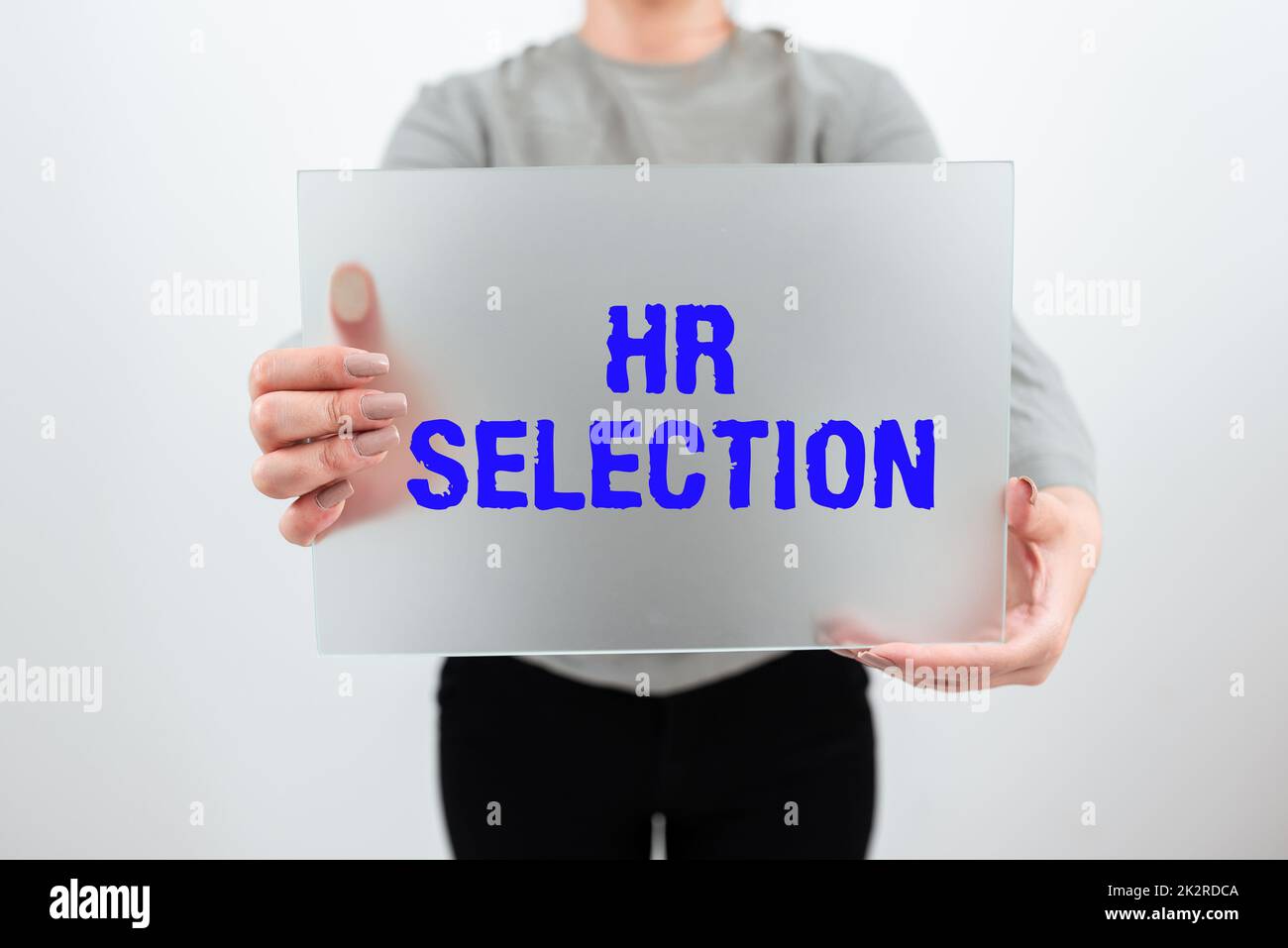 Writing displaying text Hr Selection. Internet Concept Process and ...