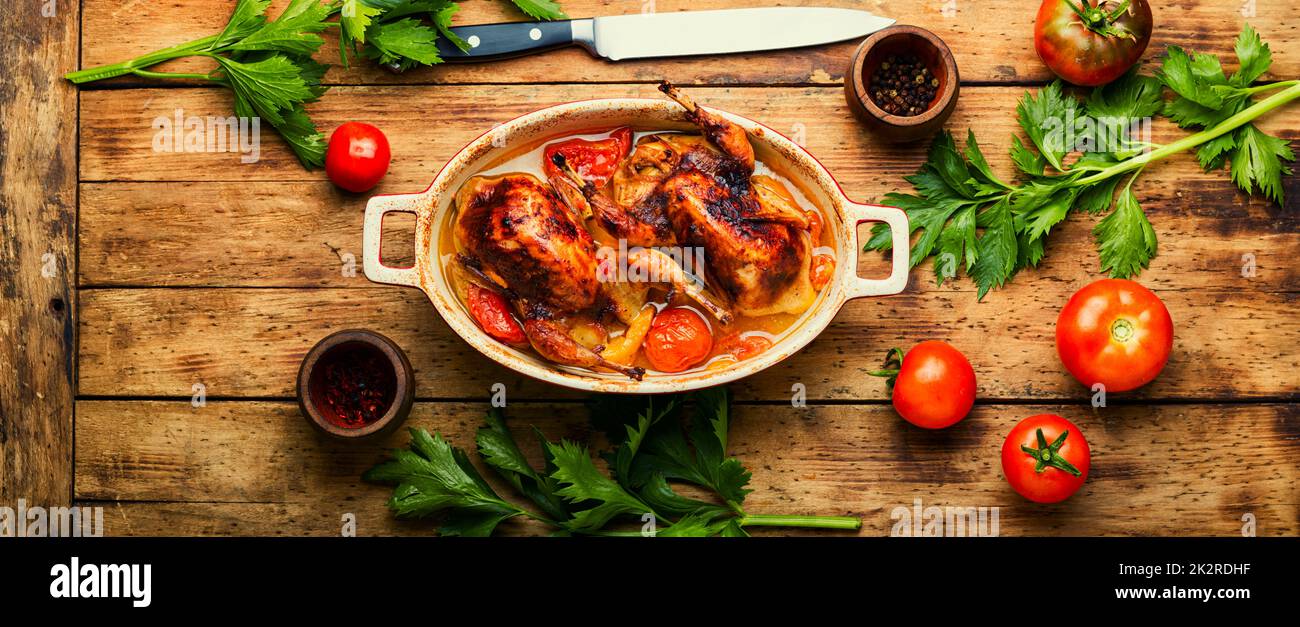 Meat quails hi-res stock photography and images - Alamy