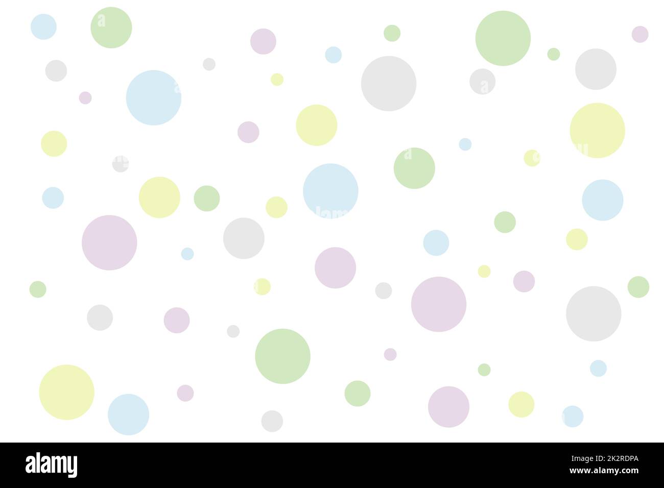 Abstract background random circles Cut Out Stock Images & Pictures - Alamy