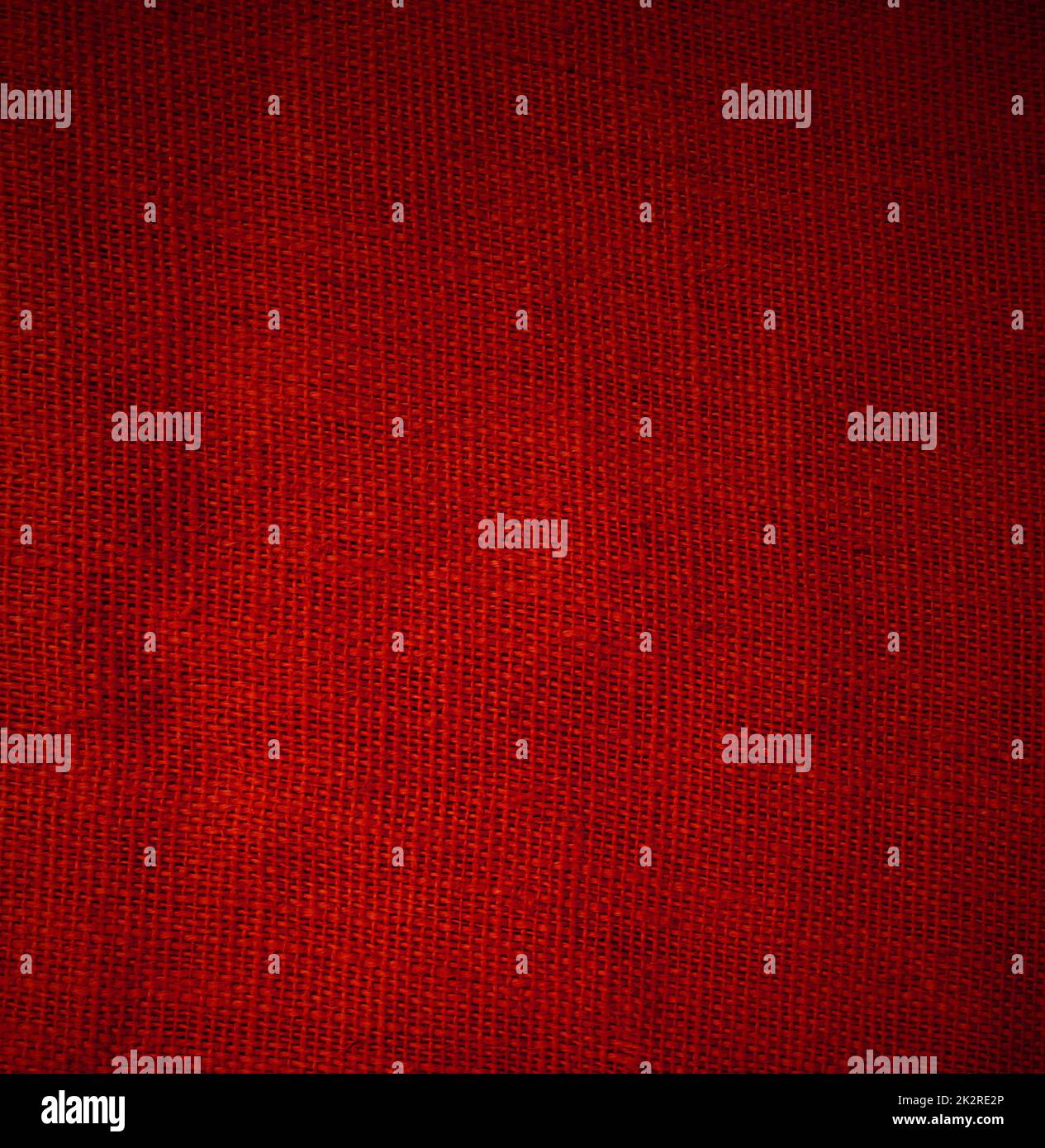 Natural vintage burlap texture with red color Stock Photo - Alamy