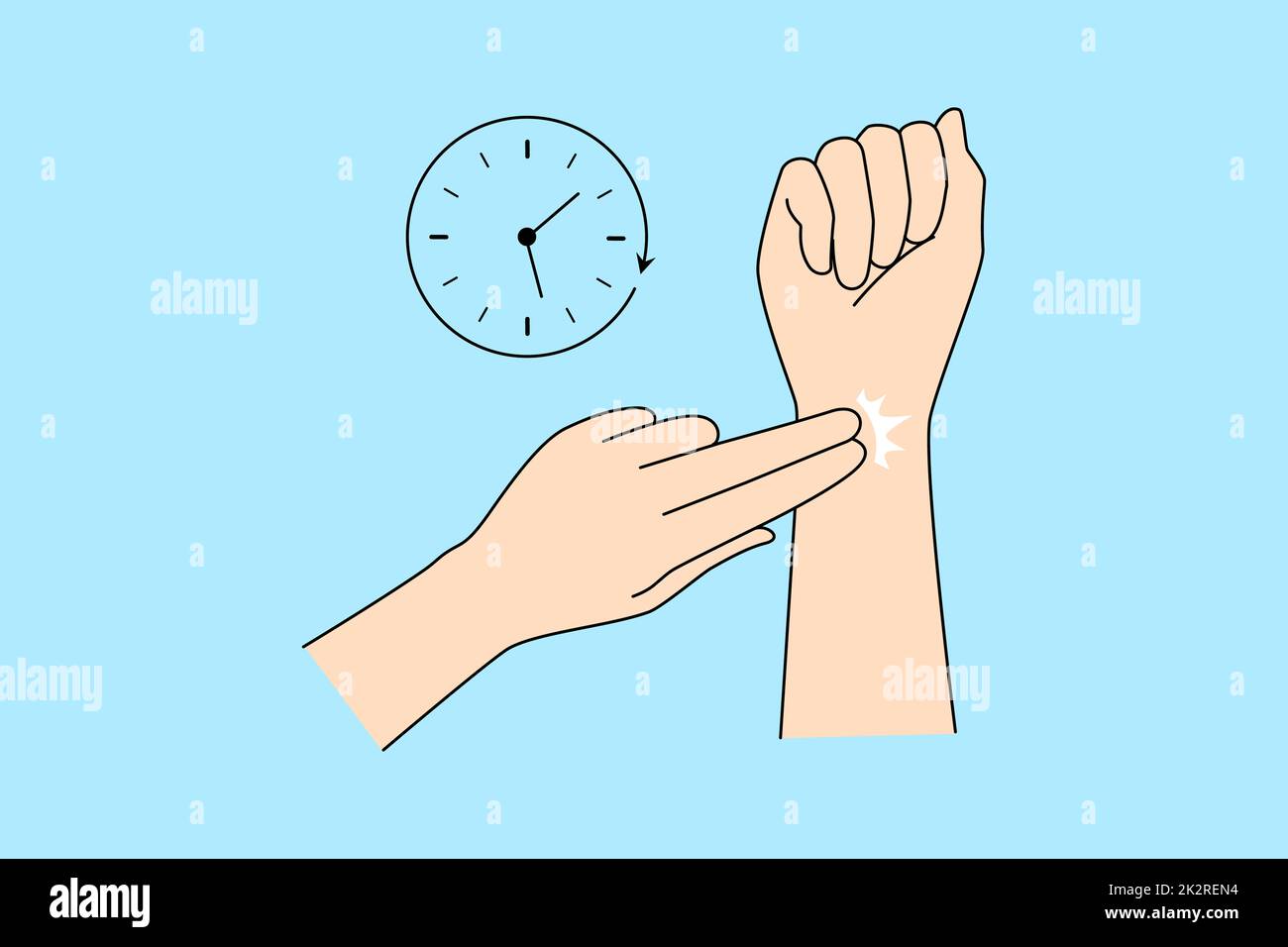 Radial pulse hi-res stock photography and images - Alamy