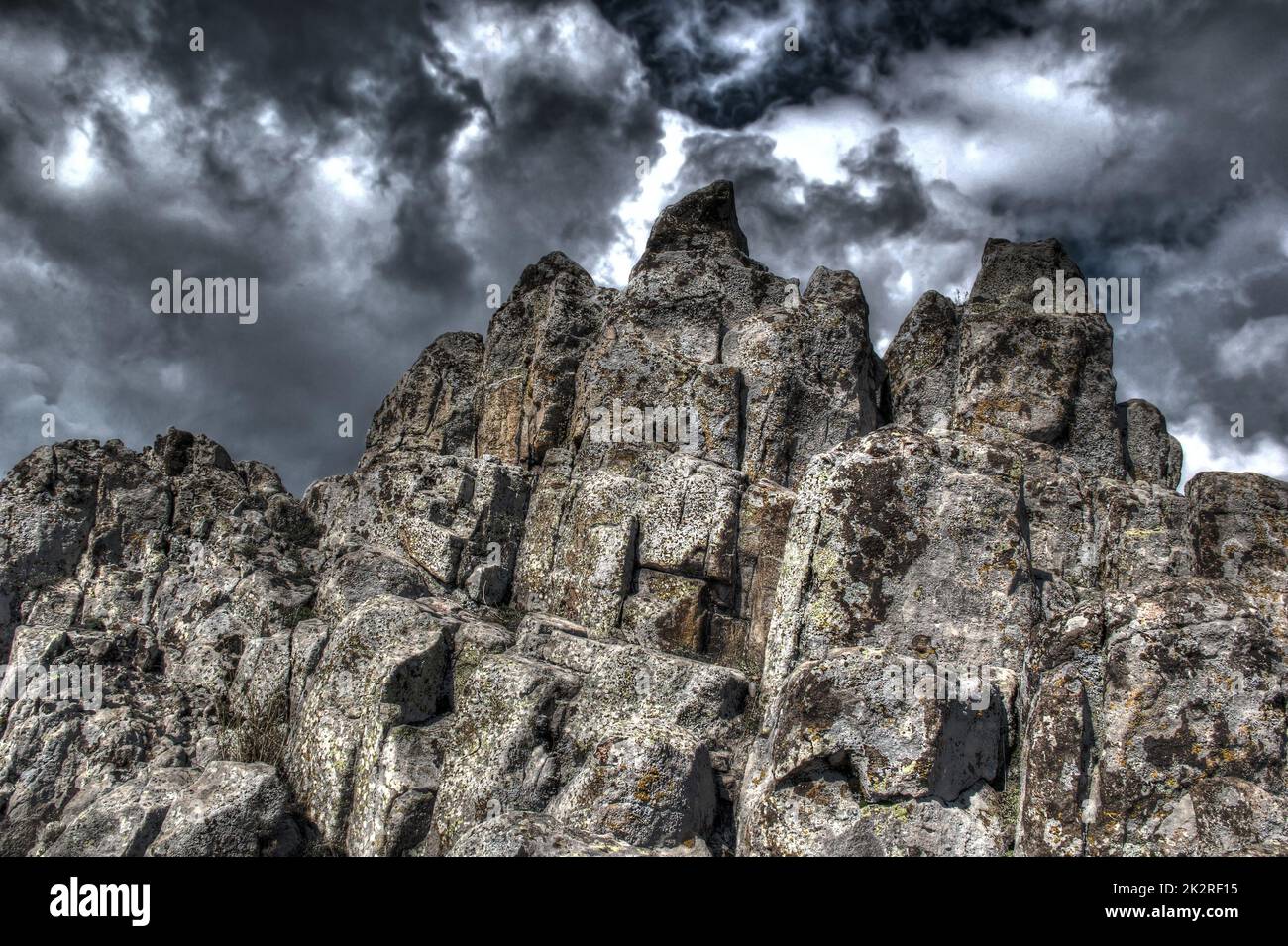 Ancient Observatory Kokino Stock Photo - Alamy