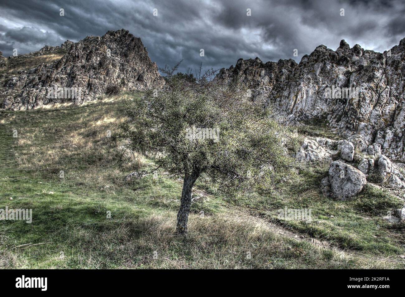 Ancient Observatory Kokino Stock Photo - Alamy