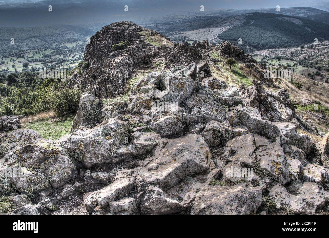 Ancient Observatory Kokino Stock Photo - Alamy