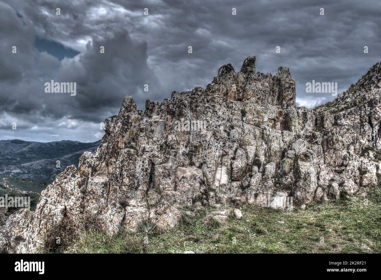 Ancient Observatory Kokino Stock Photo - Alamy