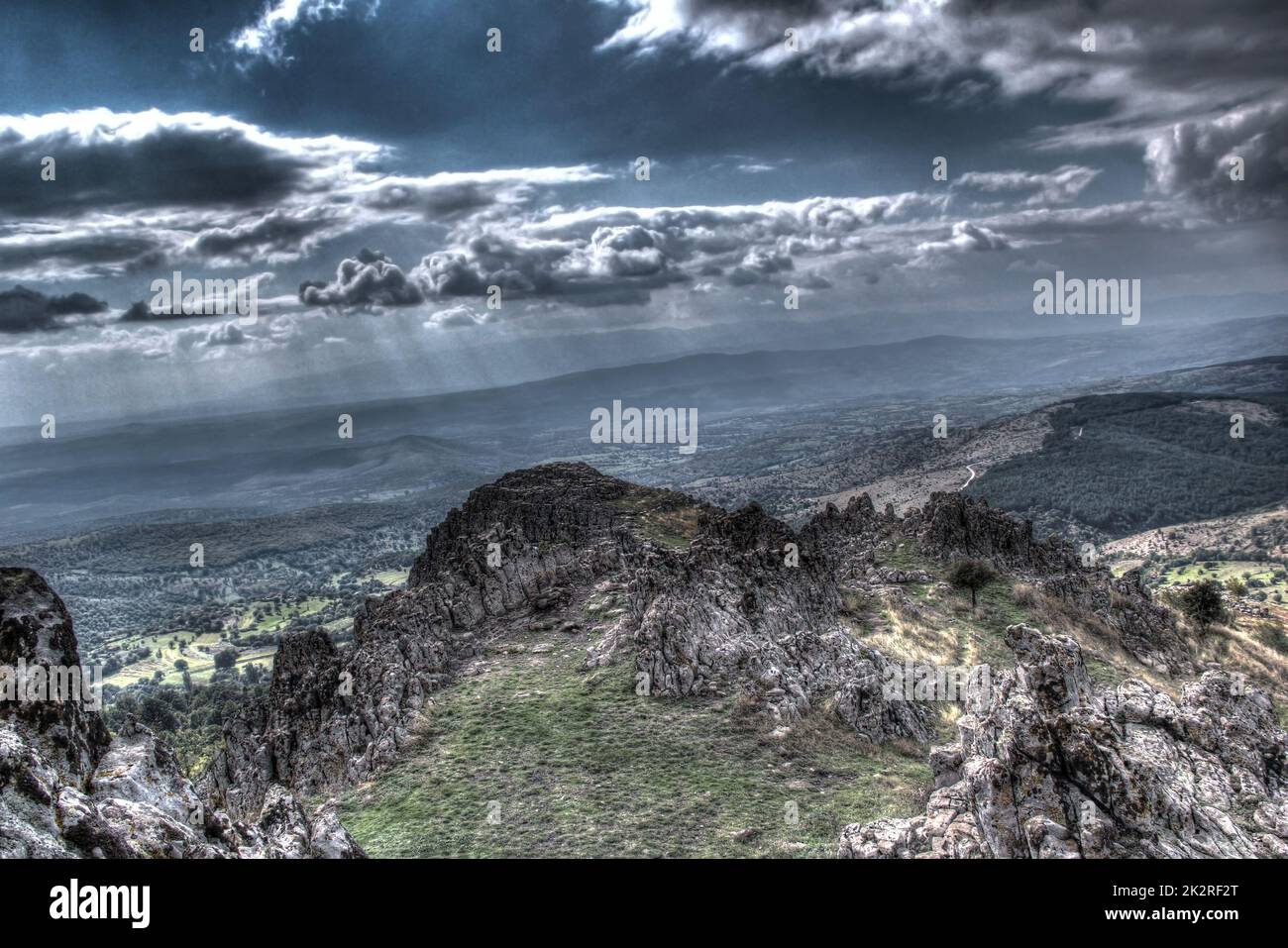 Ancient Observatory Kokino Stock Photo - Alamy