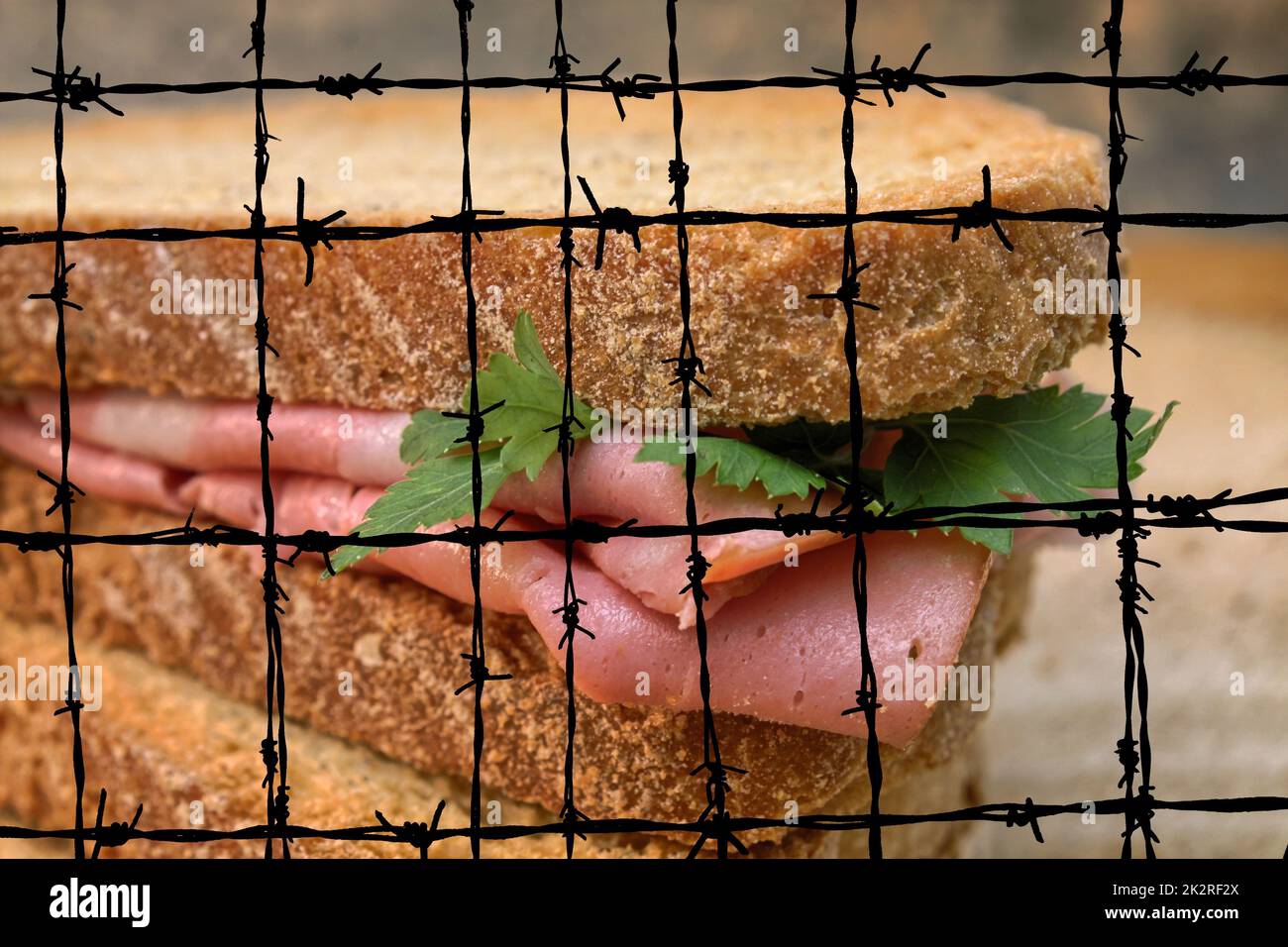 Junk food warning sign hi-res stock photography and images - Alamy