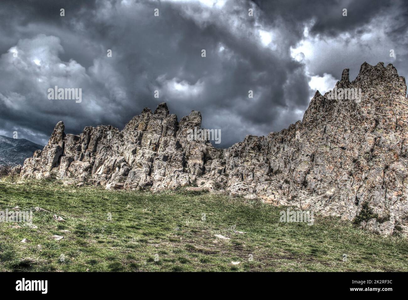 Ancient Observatory Kokino Stock Photo - Alamy