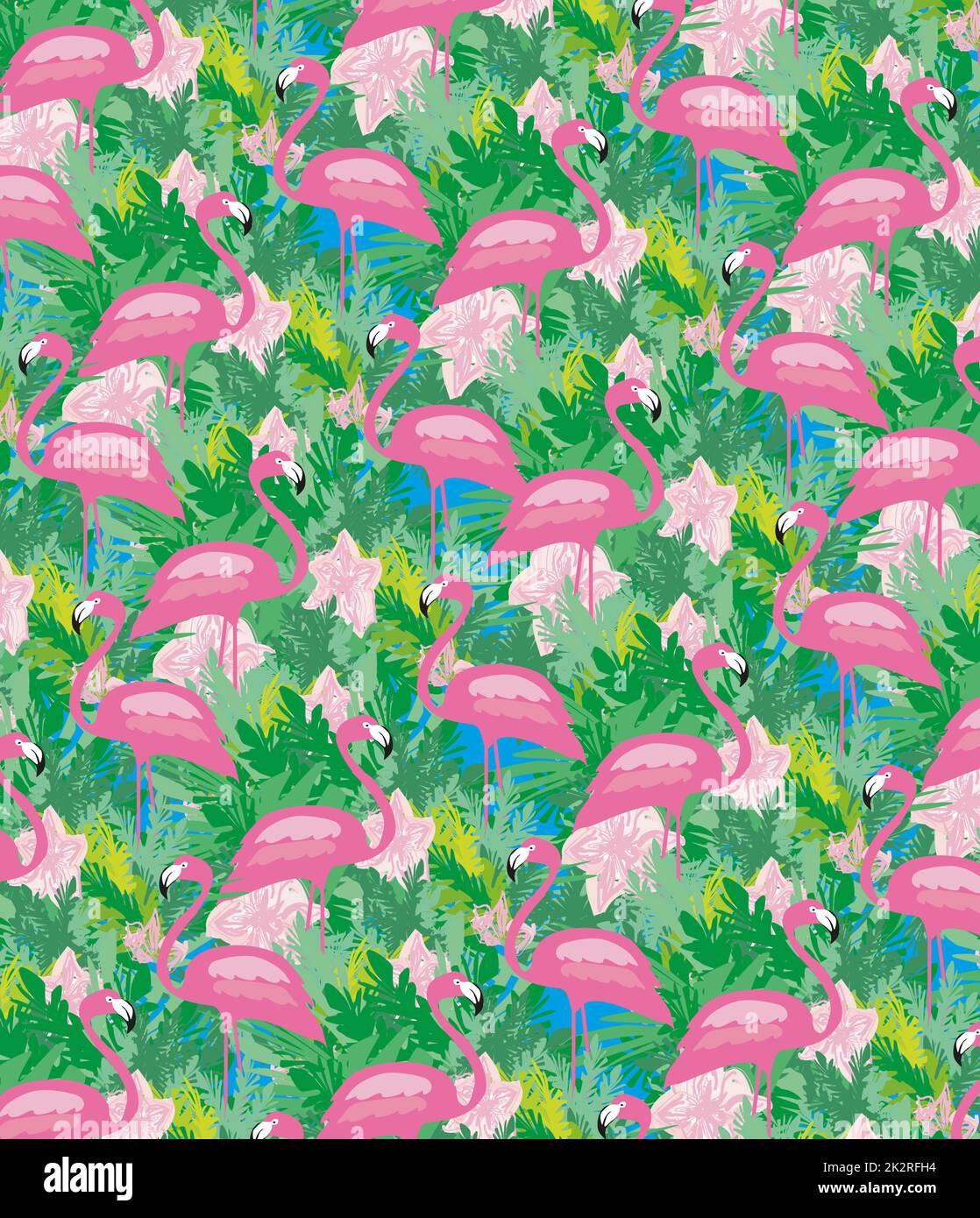 Flamingo pattern hi-res stock photography and images - Alamy
