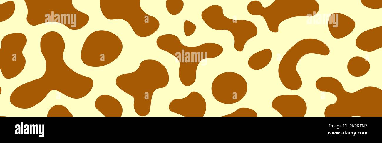 Panoramic texture of the fur skin African giraffe - Vector Stock Photo ...