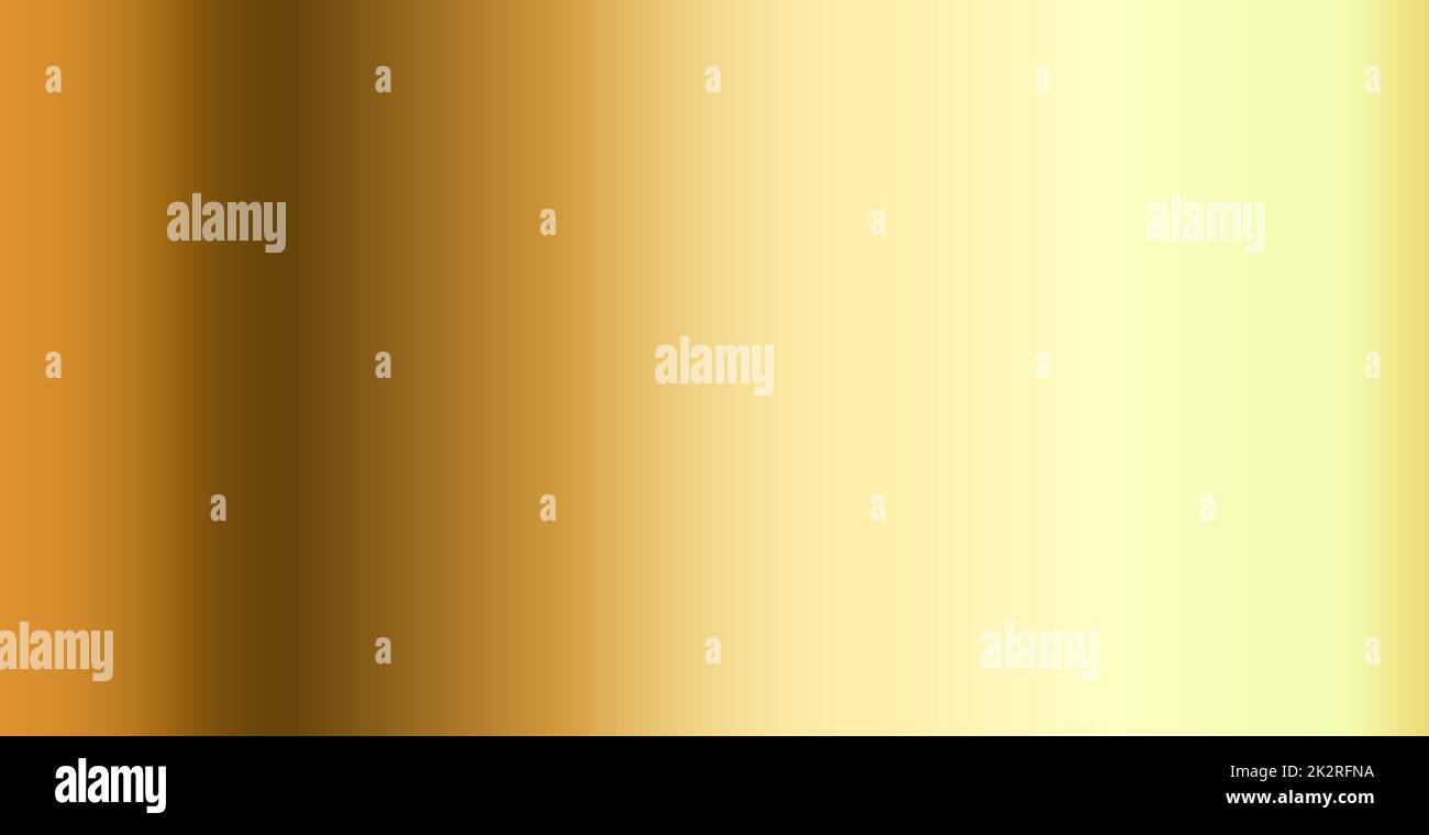 Gold metal plating industry panoramic metal texture with glare - Vector ...