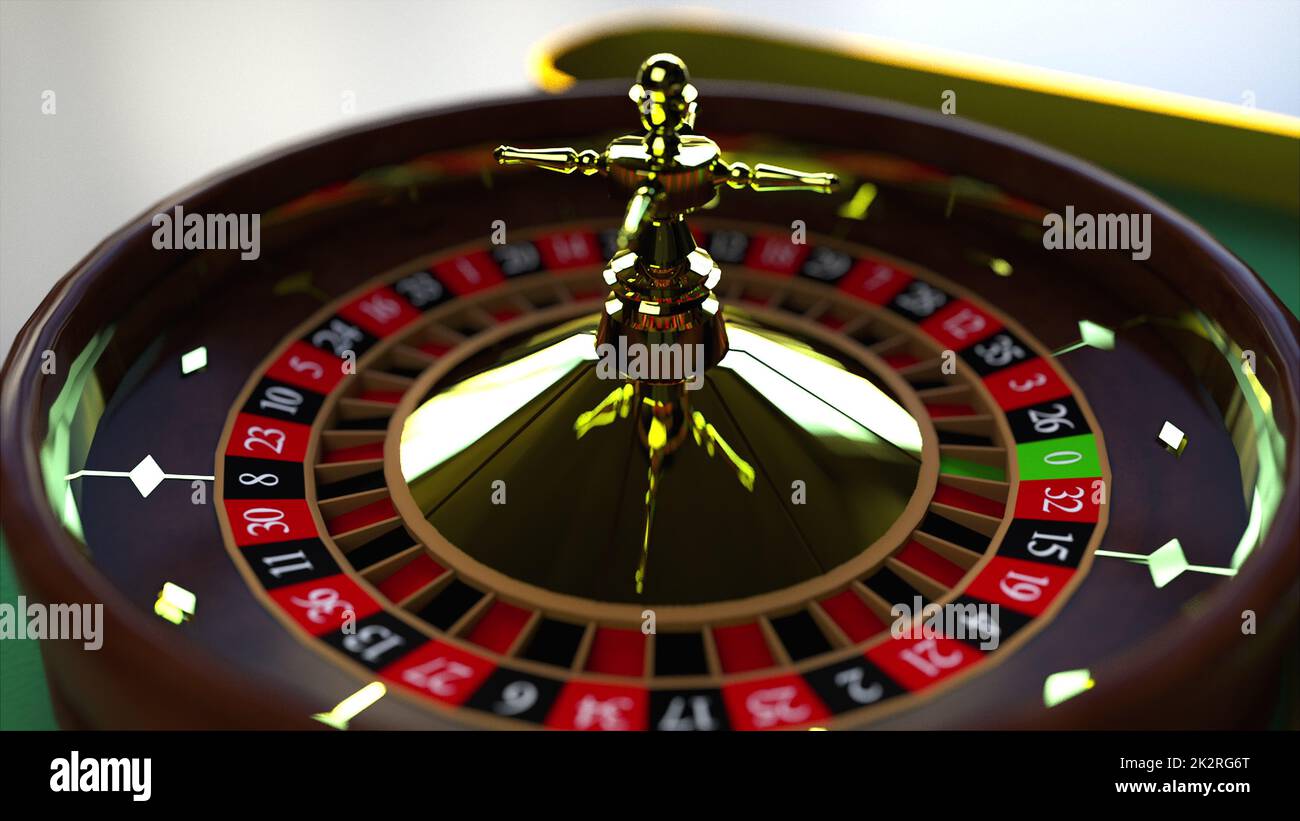 Roulette wheel chip hi-res stock photography and images - Alamy